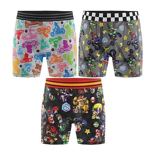 Click here for Toddler Boys Super Mario 4 Pack Boxer Briefs Tabp3... prices