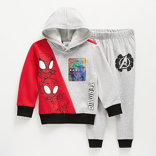 Click here for Toddler Boys Marvel Spiderman 2-pc. Pant Set  3t... prices