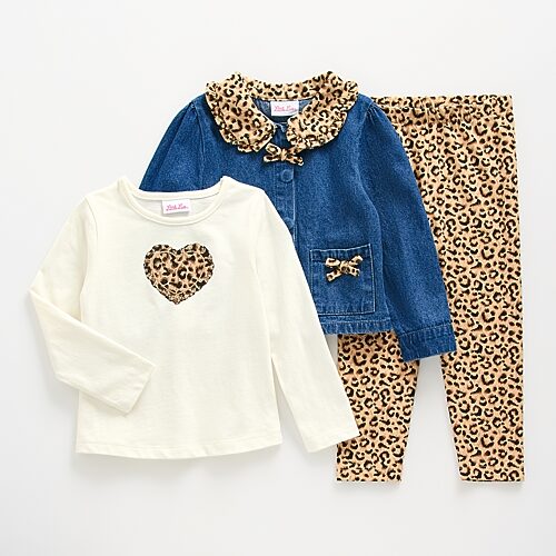 Click here for Little Lass Baby Girls 3-pc. Pant Set  6-9 Months... prices