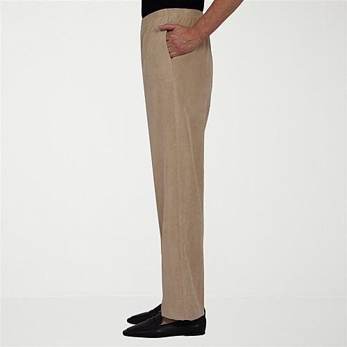 Click here for Alfred Dunner Womens Straight Mid Rise Pull-On Pan... prices