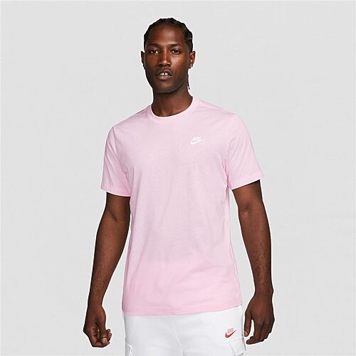 Click here for Nike Mens Sportswear Club Short Sleeve T-Shirt - P... prices