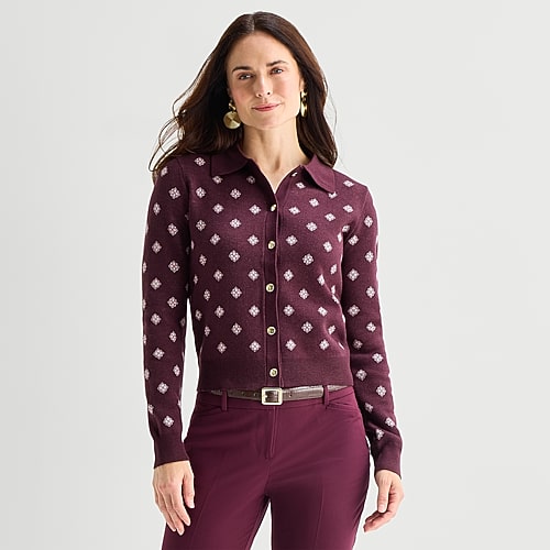 Click here for Liz Claiborne Womens Long Sleeve Button Cardigan... prices