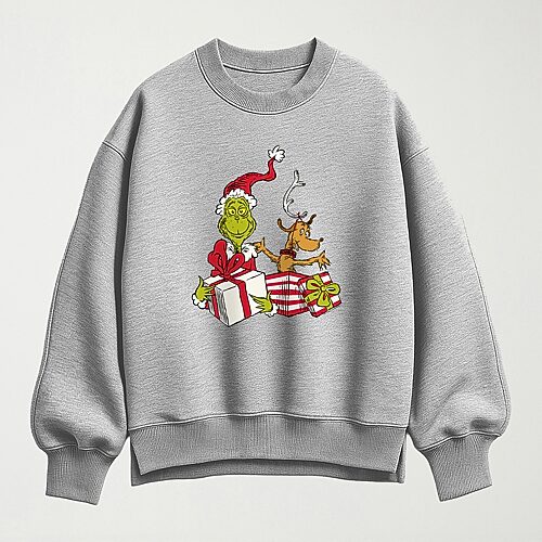 Click here for Max And Presents Womens Crew Neck Long Sleeve Grin... prices