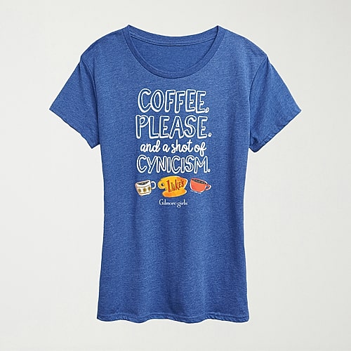 Click here for Coffee And Cynisism Womens Crew Neck Short Sleeve... prices