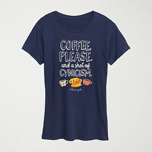 Click here for Coffee And Cynisism Womens Crew Neck Short Sleeve... prices