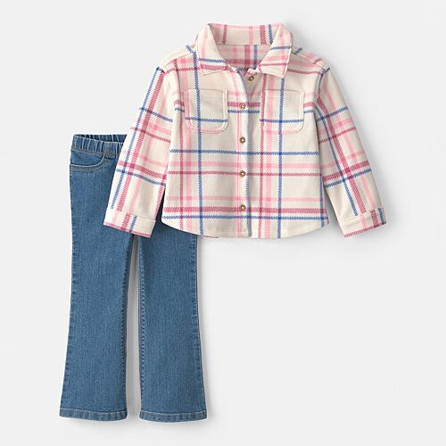 Click here for Carters Toddler Girls 2-pc. Pant Set  2t  Pink prices