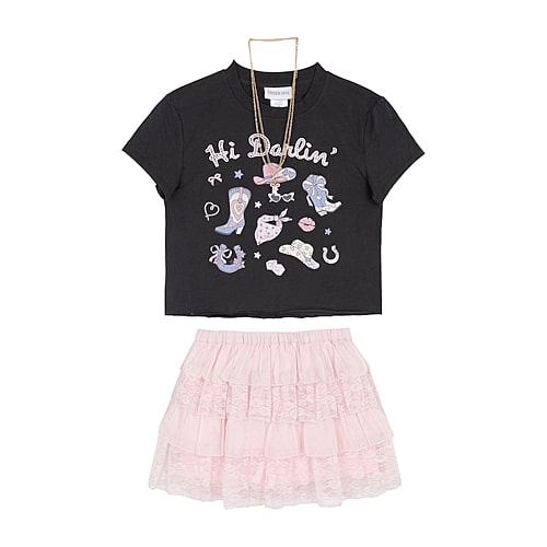 Click here for Tween Diva Girls 7-12 Western Graphic T-Shirt  Mix... prices