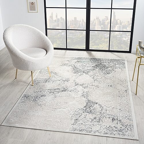 Click here for Lr Home Atlas Atl-056 75x95 Area Rug - Beige/Blue prices