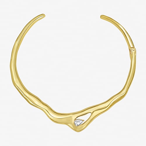 Click here for RM Rebecca Minkoff Womens 14K Gold Over Brass Coll... prices