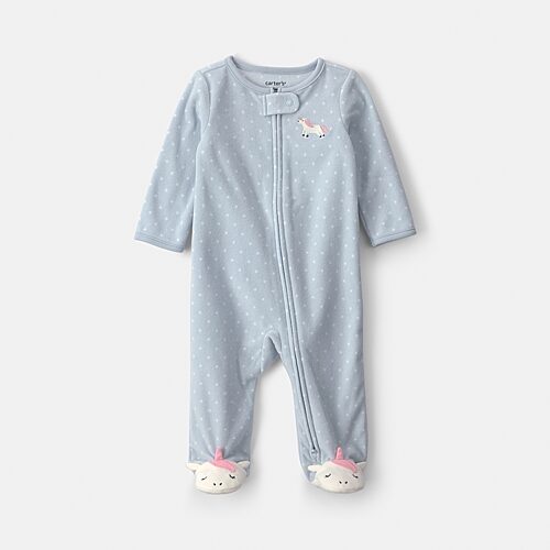 Click here for Carters Baby Girls Sleep and Play  Newborn  Blue prices