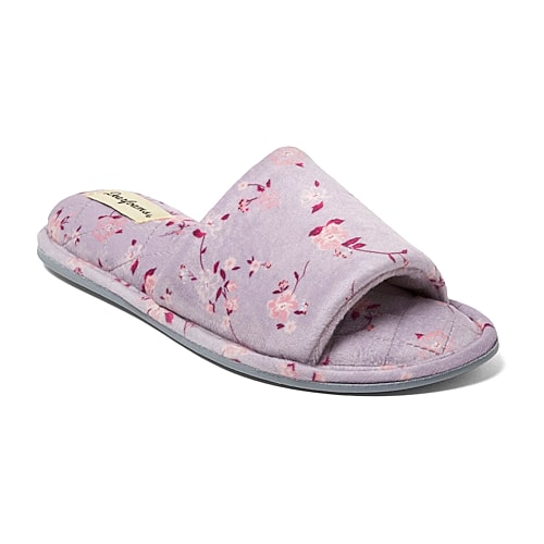 Click here for Dearfoams Beatrice Velour Womens Slip-On Slippers... prices