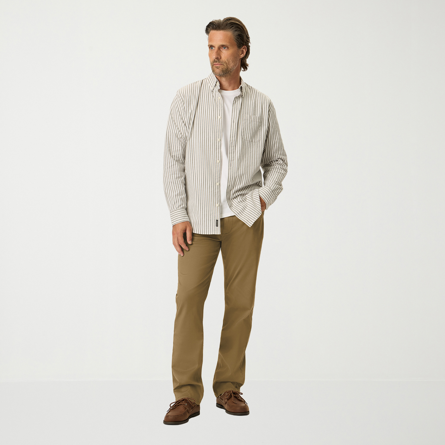 Click here for Dockers Ultra Soft Sueded Mens Regular Fit Flat Fr... prices