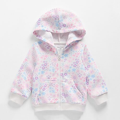 Click here for Okie Dokie Baby Girls Fleece Jacket  Newborn  Whit... prices