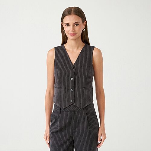 Click here for RM Rebecca Minkoff Womens V Neck Sleeveless Embell... prices