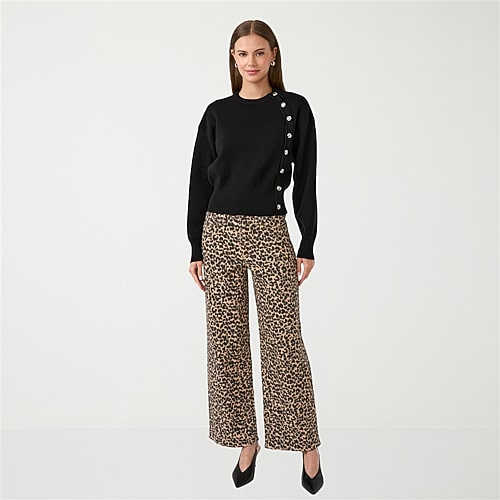 Click here for RM Rebecca Minkoff Womens High Rise Wide Leg Jean... prices