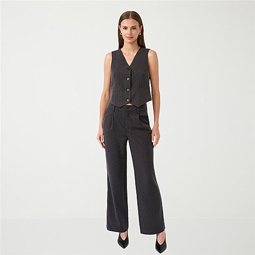 Click here for RM Rebecca Minkoff Womens Wide Leg High Rise Trous... prices
