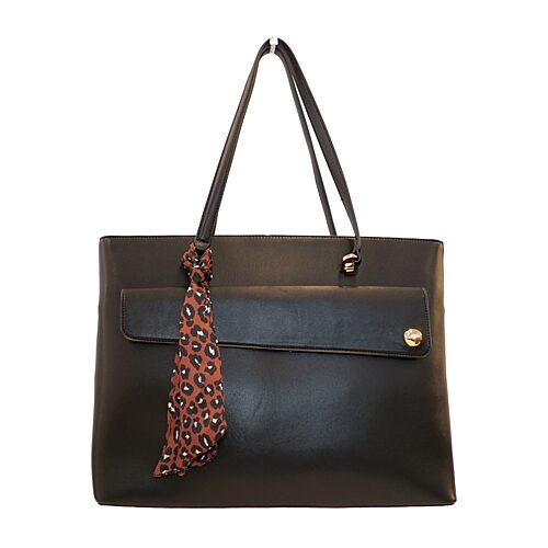 Click here for Nicole Miller Front Flap Pocket Tote Bag  One Size... prices