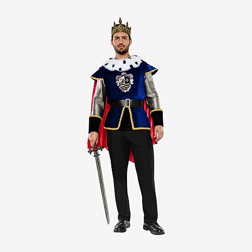 Click here for Mens Regal King Costume  Xx-large  Black prices