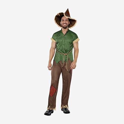 Click here for Mens Scarecrow Stud Costume  Xx-large  Brown prices