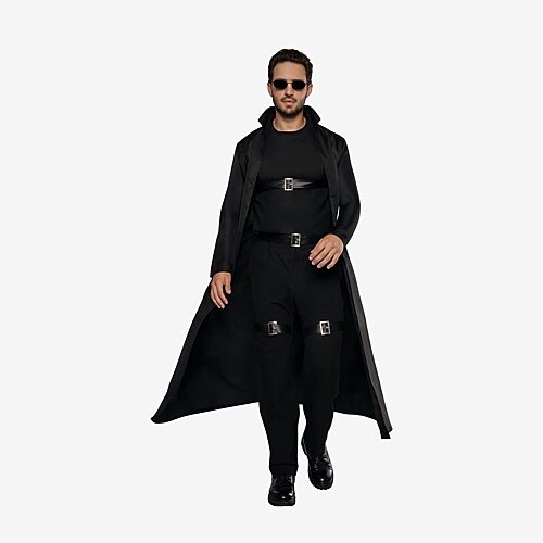 Click here for Mens 404 Not Found Costume  Medium  Black prices