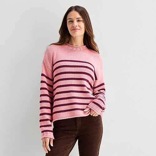 Click here for St. Johns Bay Womens Turtleneck Long Sleeve Pullov... prices