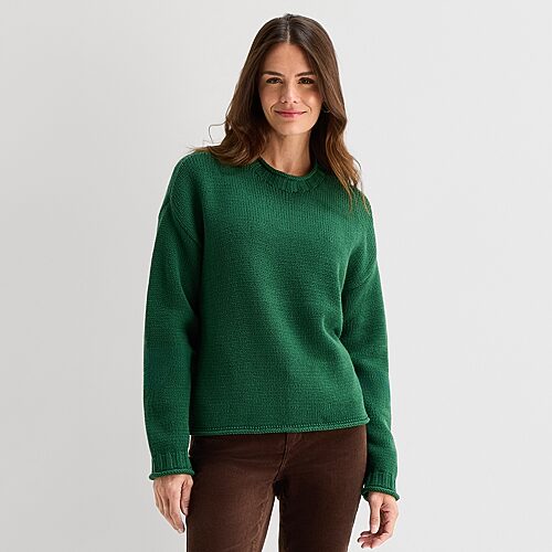 Click here for St. Johns Bay Womens Turtleneck Long Sleeve Pullov... prices