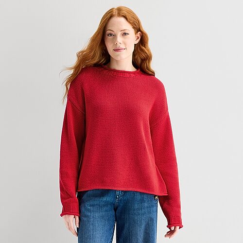 Click here for St. Johns Bay Womens Turtleneck Long Sleeve Pullov... prices
