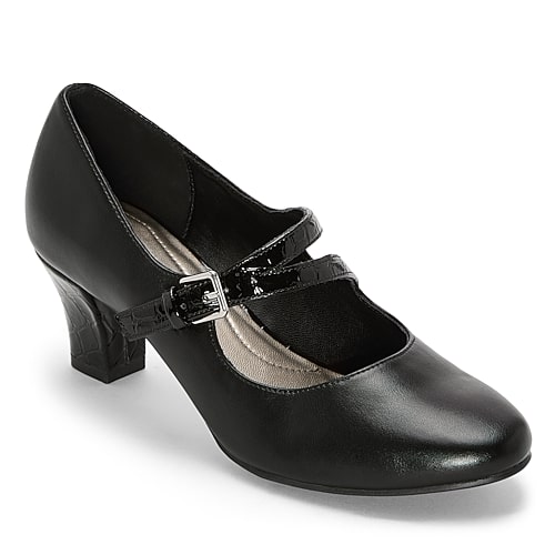 Click here for east 5th Finlas Womens Round Closed Toe Block Heel... prices