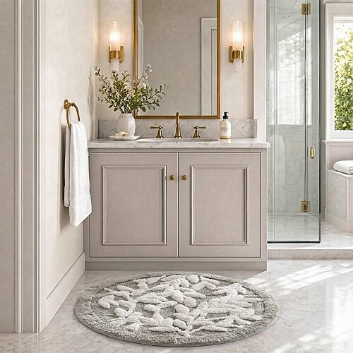 Click here for Madison Park Belle Cotton Tufted Bath Rug  One Siz... prices