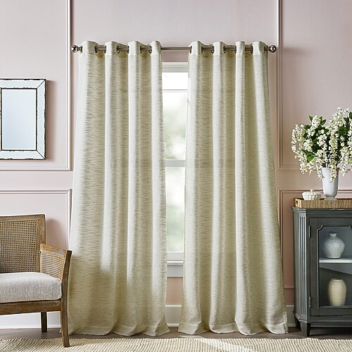 Click here for Martha Stewart Harmony Grommet Top Sheer Single Cu... prices