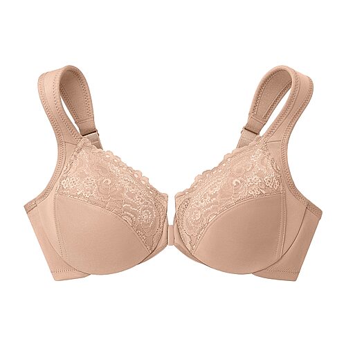 Click here for Glamorise Underwire Full Coverage Bra 1245  H  Bei... prices