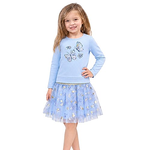 Click here for Lilt Toddler Girls Animal 2-pc. Dress Set  5t  Blu... prices