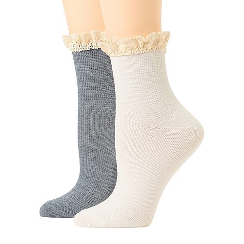 Click here for Arizona Womens 2 Pair Quarter Ankle Socks  4-10  W... prices