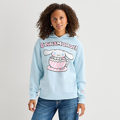 Click here for Womens Long Sleeve Cinnamoroll Fleece Hoodie  Smal... prices