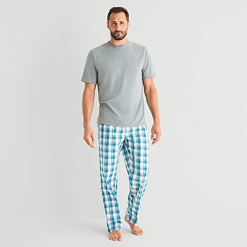 Click here for St. Johns Bay Mens Poplin Pajama Pants  Xx-large... prices