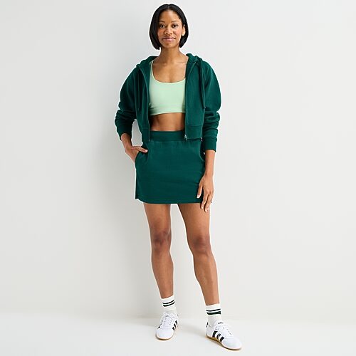 Click here for Xersion Womens Mini Skater Skirt  X-large  Green prices