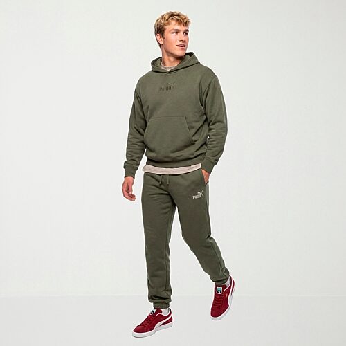 Click here for PUMA Mens Straight Mid Rise Regular Fit Fleece Act... prices