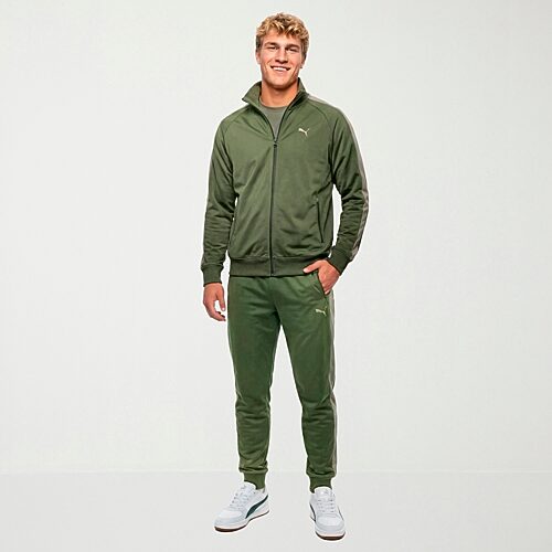 Click here for PUMA Mens Tapered Mid Rise Regular Fit Track Pant... prices