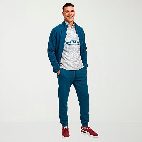 Click here for PUMA Mens Cinched Mid Rise Regular Fit Track Pant... prices