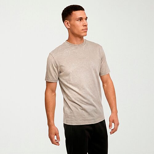 Puma Mens Embossed Logo T-Shirt - Moss Veil
