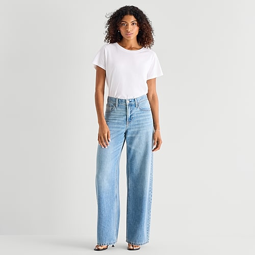 Click here for a.n.a Womens Tall Low Rise Loose Fit Jean  14 Tall... prices