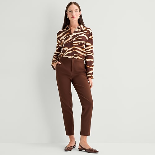 Click here for Worthington Tall Womens Slim High Rise Trouser  6... prices