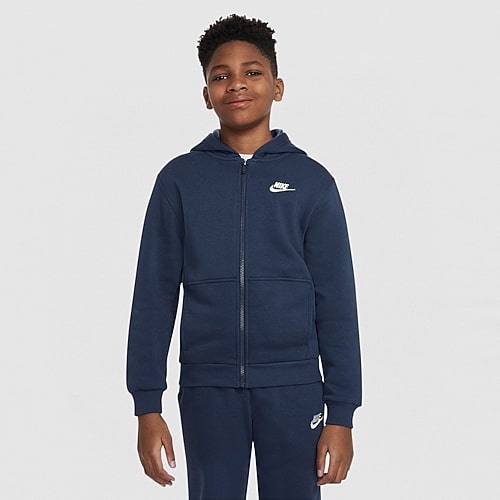 Click here for Nike Kids 7-20 Sportswear Club Fleece Full-Zip Hoo... prices