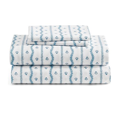 Click here for Caribbean Joe Cooling 6-Pc. Sheet Set  King - Wavy... prices