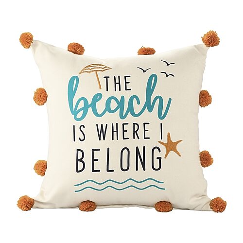 Click here for LR Home Piper Square Throw Pillow  One Size  Orang... prices