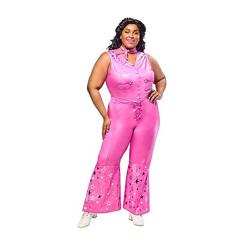 Click here for Womens Plus Barbie Movie: Western Barbie 3-pc. Cos... prices