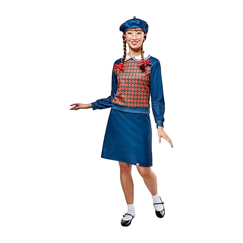 Click here for Womens Molly Mcintire 6-pc. Costume  Large  Blue prices