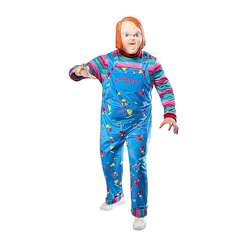 Click here for Mens Plus Childs Play Chucky 2-pc. Costume  Xx-lar... prices