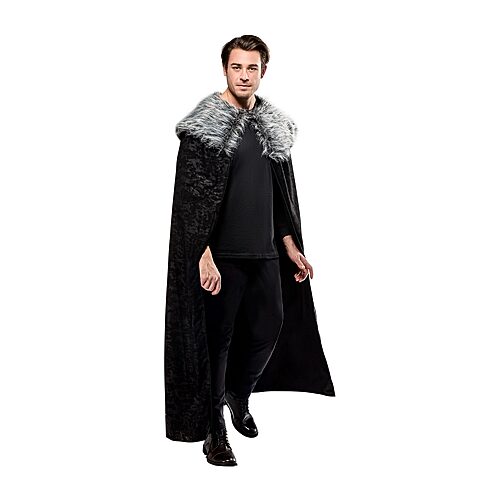Click here for Unisex Adult Fur Cape Costume  One Size  Black prices