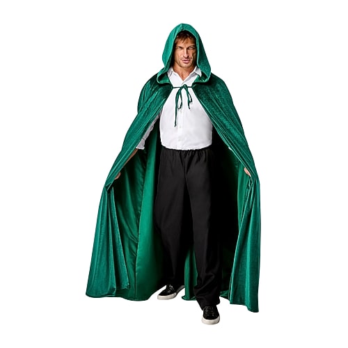 Click here for Unisex Adult Green Hooded Cloak Costume  One Size... prices